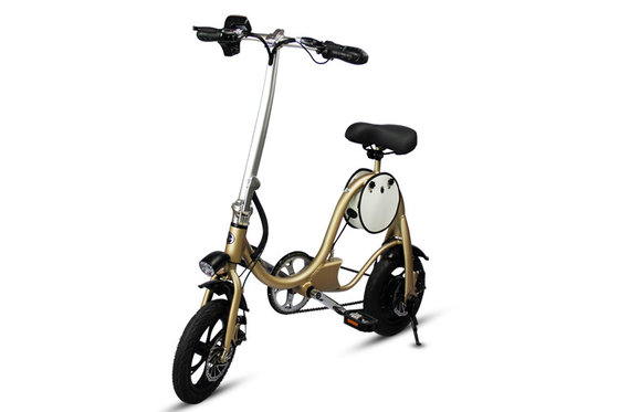 12  Inch Lithium Battery Powered Mini Electric Bicycle With Portable Collapsible Frame