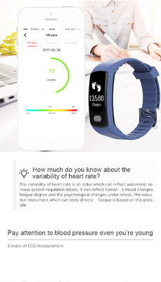 Fashion Wearable Fitness Tracker Bracelet , Smart Watch Fitness Activity Wristband