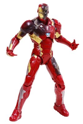 Captain America 3D Model  Plastic Baby Toys , PVC Material Action Figure Toys