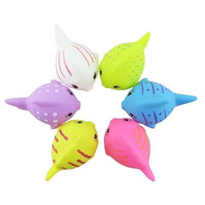 Mini Fish Shaped Plastic Baby Toys / Animals Swimming Toys for Toddler Bathing