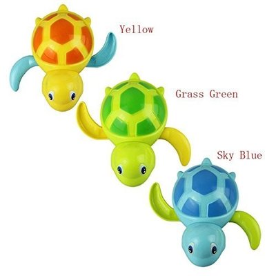 Cute Mini Swimming Turtle Plastic Baby Toys For Boys Girls Harmless