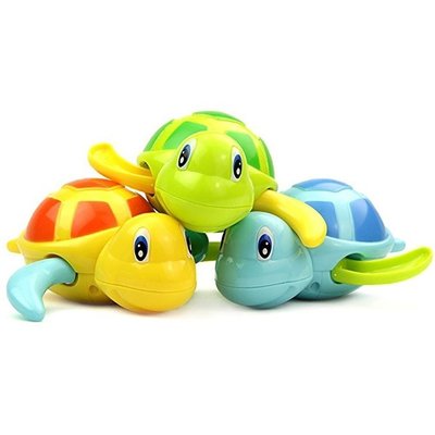 Lovely Plastic Baby Toys Swimming Turtle , Little Kids Education Playing Toy