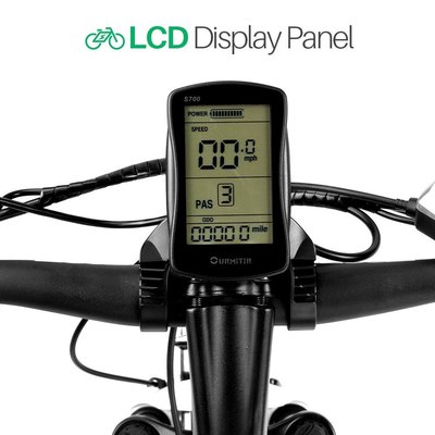 Comfortable Electric Battery Powered Bicycles , Electric Mountain Bike For Adults