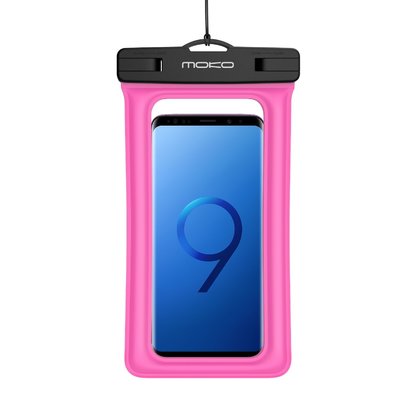 Colorful Universal Cell Phone Water Pouch , Waterproof Floating Phone Bag