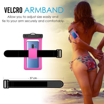 Durable Fully Waterproof Phone Bag / Water Resistant Cover For Snorkeling