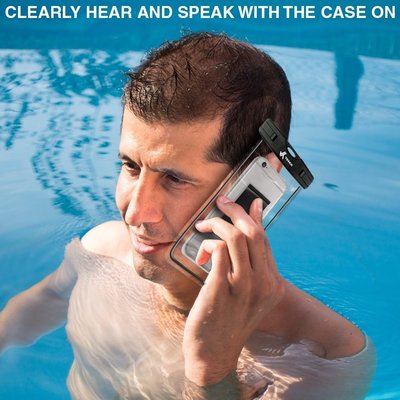 100% Waterproof Smartphone Cover / Waterproof Cell Phone Case For Swimming