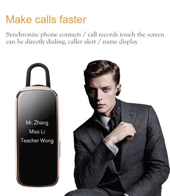 Smart Movement Bracelet With Talk Phone / Heart Rate And Blood Pressure Function