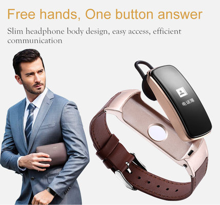 Smart Bluetooth Sports Activity Bracelet , Touch Screen Smart Watch Wristband