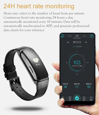 Multifunction Smart Bracelet Fitness Tracker Bracelet Watch Single Touch Button Operation