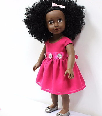 18 inche African American Afro Fashion dolls
