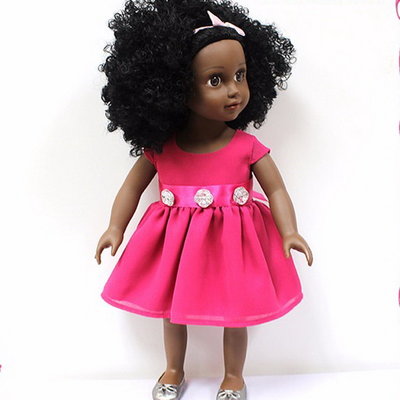 18 inche African American Afro Fashion dolls
