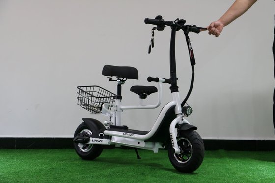 XHL 12 Inch Folding Electric Bike Mini Scooter Lithium Battery Highlight Headlamps