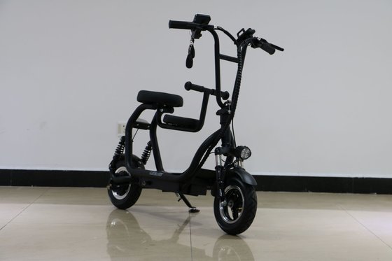 10 Inch Foldable Electric Bicycle Scooter 350 W Brushless Motor Reduces Space