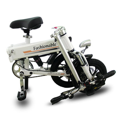 14 Inches 250w Folding Electric Bike Portable Adult Lithium Battery 7.8Ah Custom