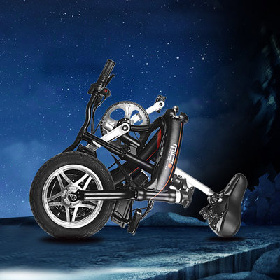 250W Two Wheels Folding Electric Bike Aluminum Alloy Lithium Battery For Adult