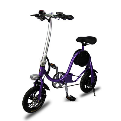 Disc Brake Foldable Electric Scooter 25KM/H Speed With Removable Lithium Battery