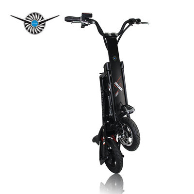 Disc Brake Folding Electric Bike Aluminum Alloy Two Color Choice Intelligent LCD Screen