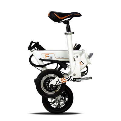 TUHUAN Folding Electric Mountain Bike , Electric Folding Bike Lightweight