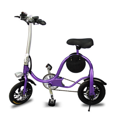 S1 Electric City Bike Aluminum Alloy 3-5hrs Charging Time Multi Color Selection