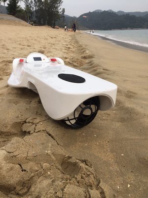 ABS Material Electric Powered Sea Scooter 20A 36V Contact Type Charging Method
