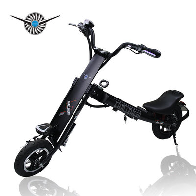 Pink / Black Halley Folding Electric Scooter , Mini Electric Bicycle DC 36V
