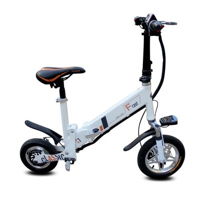 Waterproof Folding Electric Mountain Bike 12 Inches 250W 36V For Lady / Children