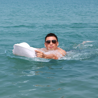 Two Modes Removable Battery Water Propelled Board 3200 W Aluminum Alloy Die Casting Propeller