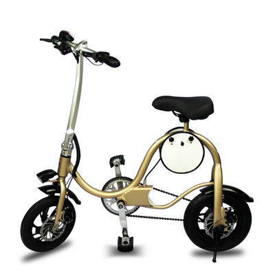 12 Inches Folding Electric Bike 7.8AH  Lithium Battery 25 Degree Max Climbing Angel
