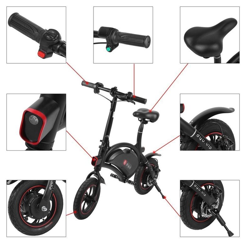 High Performance Adults Mini Smart Electric Bike With Aluminum Alloy Folding Frame