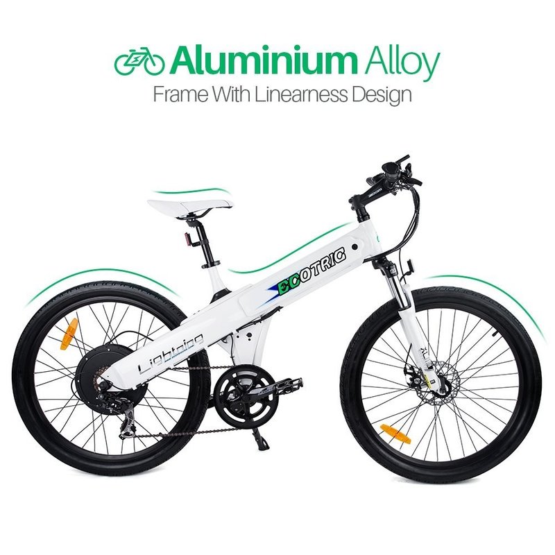 Strong 500W Electric Power Assist Mountain Bike With Aluminum Alloy Frame