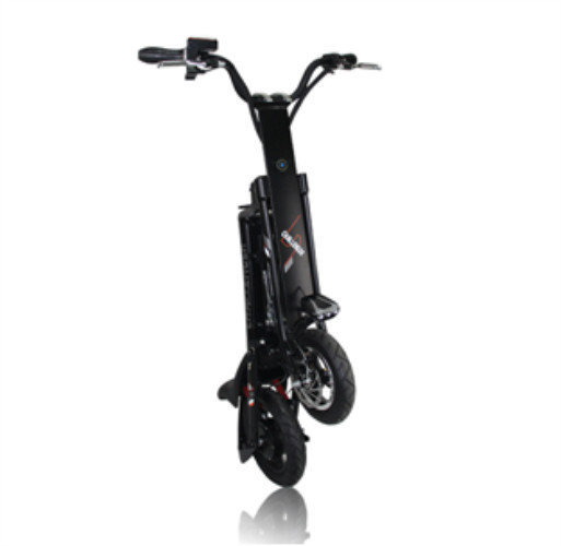 Long Lifespan Fold Up Electric Bike , Collapsible Electric Bike Cool Outlook