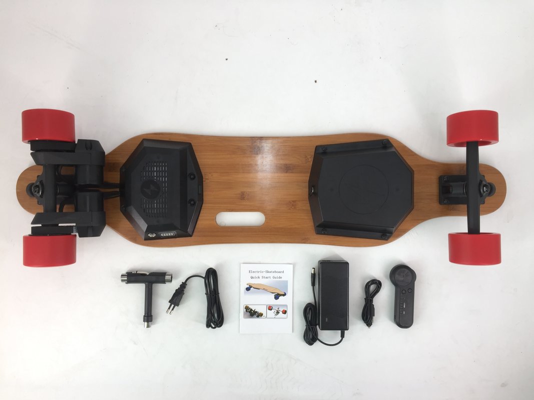 Adult Cool Double Belt Transmission Super Power Electric Skateboard 8.8AH Capacity