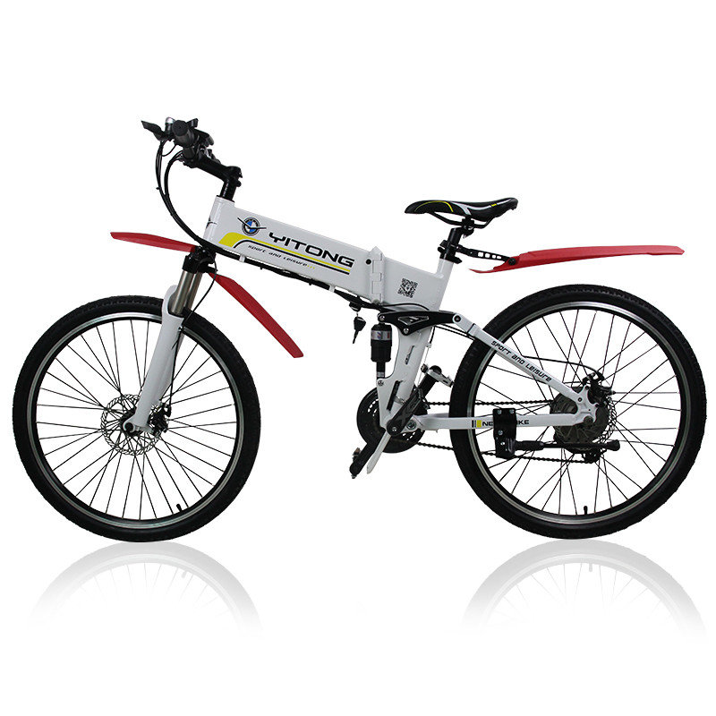 26 Inches Electric City Bike 250 Watt 36 V Lightweight Folding Hybrid Type