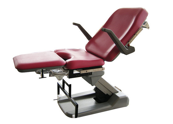 Vaginal Gynecological Examination Couch With Filth Basin / Paper Roll Holder