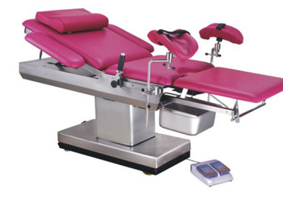 Stainless Steel Frame Gynecology Exam Chair , Gynae Examination Table Adjusted Height