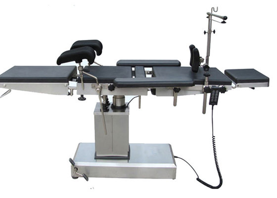 Hospital Electric Operating Table Black Color For Urological Surgical Room