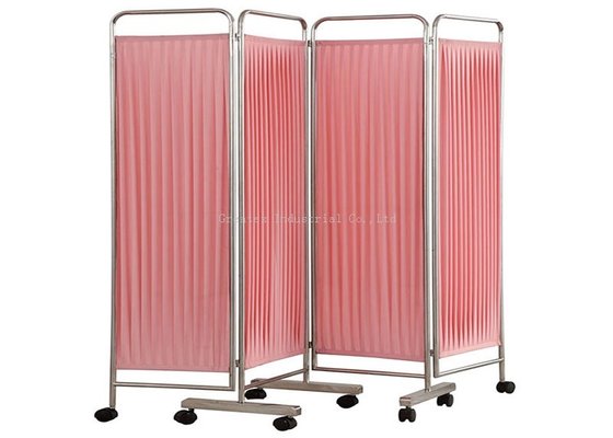 Antibacterial Folding Medical Privacy Screens Good Ventilation Custom Design