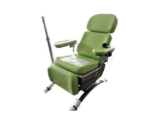 Clinic Dialysis Recliner Chairs 2 Motors Manual Adjusted With Multimedia