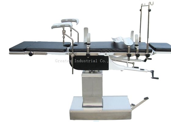 Adjustable Operation Theatre Bed Stainless Steel Base Manual Operation