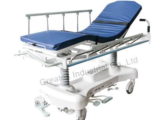Shock Proof Patient Transfer Stretcher Hydraulic Rise - And - Fall System