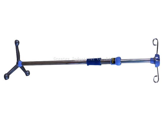 Anti - Rust Hospital Ward Furniture Infusion IV Drip Stand FDA Approved
