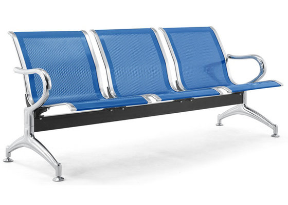 Hospital Waiting Chair 3 Seat Good Stability High Load Bearing Capacity