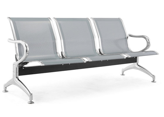 Hospital Waiting Chair 3 Seat Good Stability High Load Bearing Capacity
