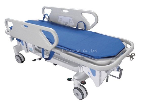 Luxurious Folding Patient Transport Stretchers 520mm - 820mm High Low Range