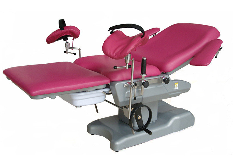 Reliable Gynecology Exam Chair Manual Mechanical Adjusted With Hydraulic System