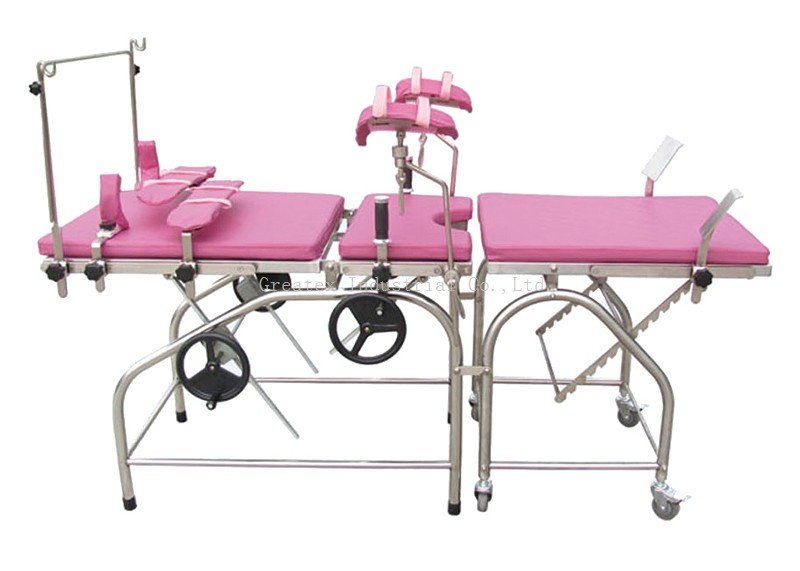 Medical Operation Theatre Bed , Manual Operating Table For Gyno Exam