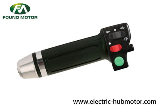 Electric bike accessories throttle with switch for electric bike