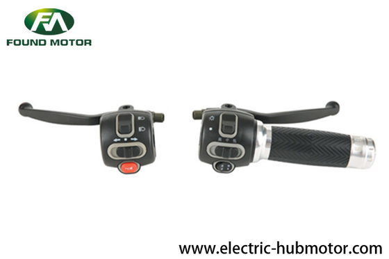 Electric bike accessories throttle with switch for electric bike