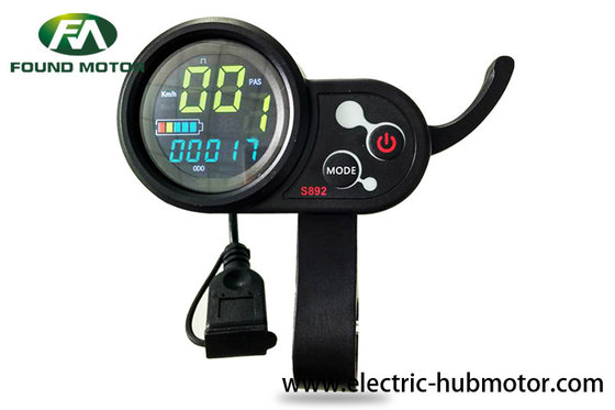 E Bike Parts And Accessories LCD Display Screen HD Full Color Waterproof