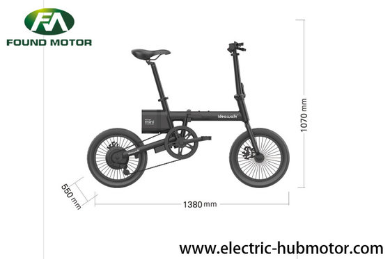 12 inch 36V 240W F-3 adult lithium battery foldable electric bike